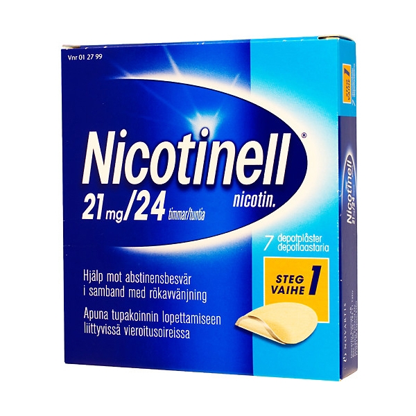 Nicotinell depotplåster 21 mg/24 h (Läkemedel) - Plåster - Nicotinell ...