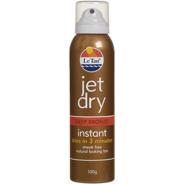 Jet Dry Instant Deep Bronze Spray - - - Brun utan sol | Shopping4net