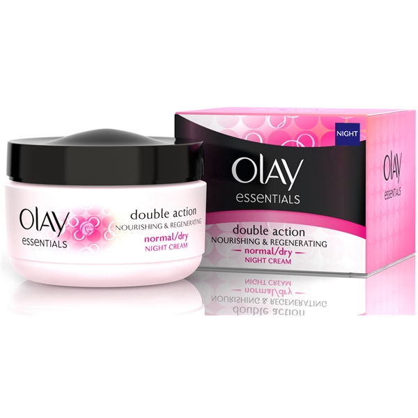 Olay Essentials Double Action Night Cream - - - Normal hy | Shopping4net