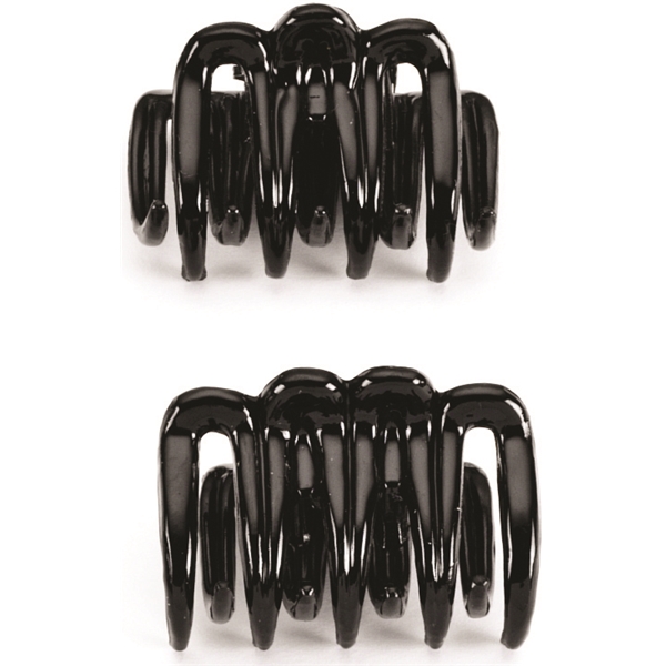 01349 Black Claw Clip Set - - - Accessoarer | Shopping4net
