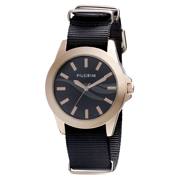 Black Wowen Strap Watch - Pilgrim - Armband | Shopping4net