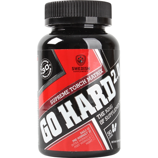 Go hard - Kapslar & Tabletter - Swedish Supplements | Shopping4net
