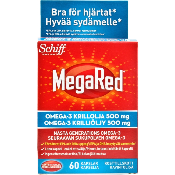 MegaRed 500mg - Marina fettsyror - MegaRed | Shopping4net