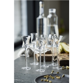 Rom Snapsglas 6-pack Klar - Snaps- & Avecglas - Lyngby Glas | Shopping4net
