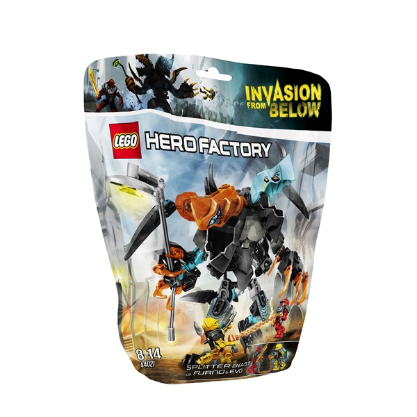44021 Splitter Beast Mot Furno Och EVO - LEGO Hero Factory - LEGO ...