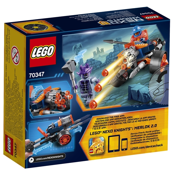 70347 LEGO Nexo Knights Kungens Vaktartilleri - LEGO Nexo Knights ...