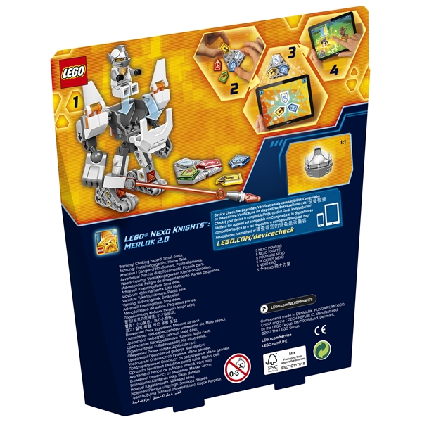 70366 LEGO Nexo Knights Lance i Stridsutrustning - LEGO Nexo Knights ...