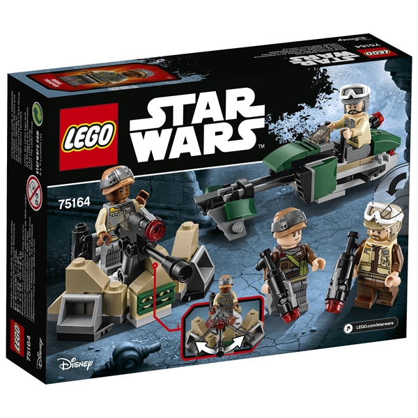 75164 LEGO Star Wars Rebel Trooper Battle Pack - LEGO Star Wars - LEGO ...
