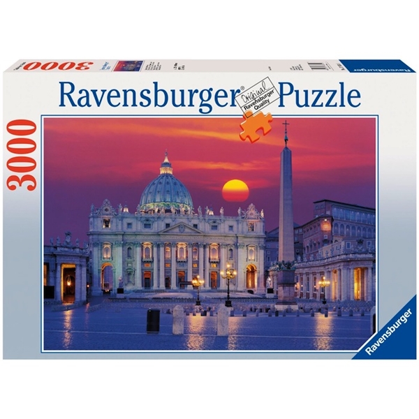 Pussel 3000 Bitar Peterskyrkan - 3000 bitar - Ravensburger | Shopping4net