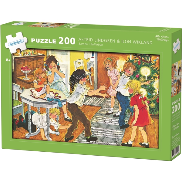 Pussel Barnen i Bullerbyn 200 Bitar - Barnpussel - Egmont Kärnan ...