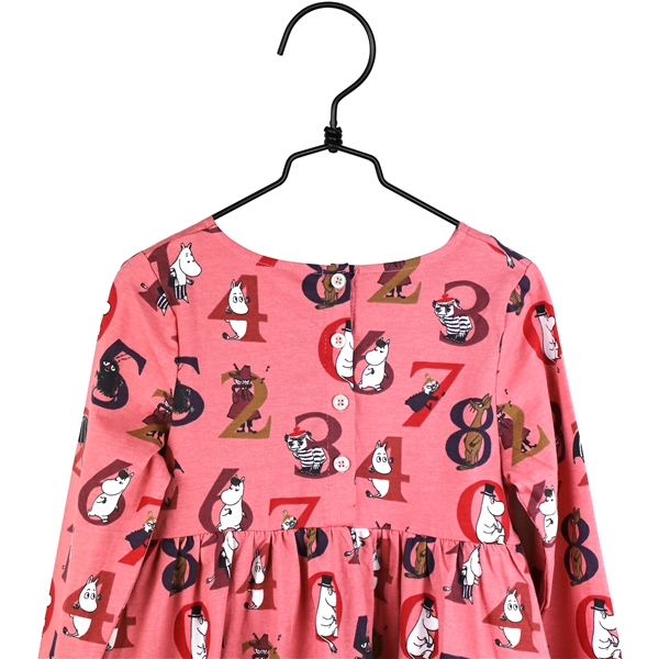 Mumin Numror Klänning med Fickor Rosa - Klänningar - Mumin | Shopping4net