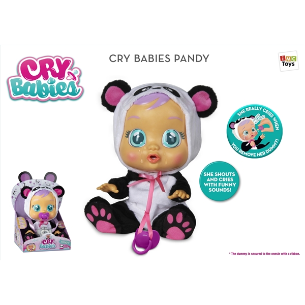 Cry Babies Panda - Figurer - Cry Babies | Shopping4net