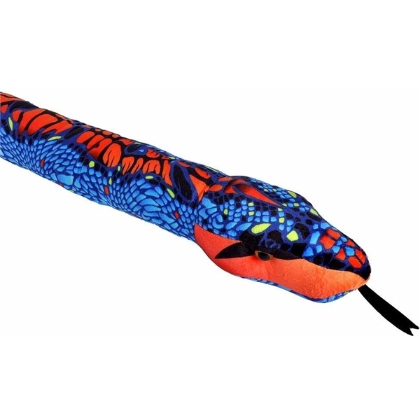 Wild Republic Orm Blå/Orange 137 cm - Mjukisar - Wild Republic ...