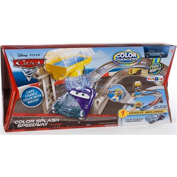 Cars 2 Colour Splash Speedway V6235 - Bilar - Disney | Shopping4net