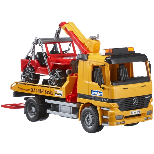 Bruder 4143 MB Kranlastbil och Terrängfordon - Arbetsfordon - Bruder ...