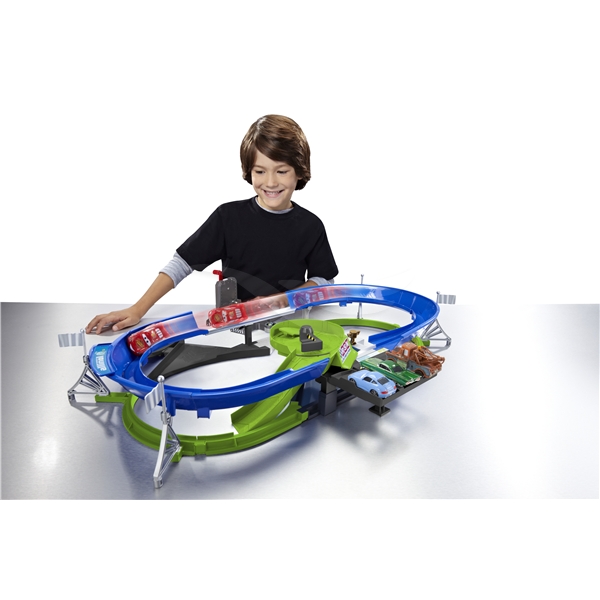 Cars Stunt Racers Double Decker Speedway - Bilbanor - Disney | Shopping4net