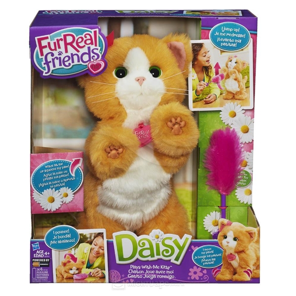 Fur Real Daisy Plays-With-Me-Kitty - Mjukisar - Hasbro | Shopping4net