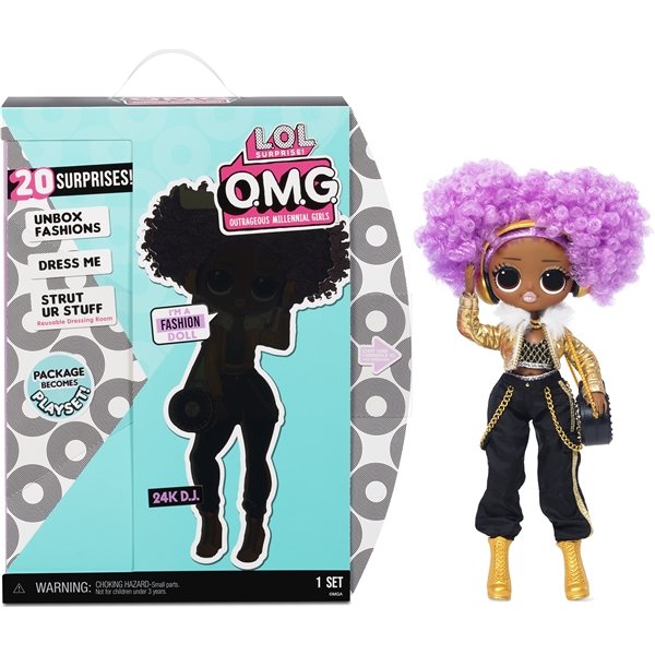 L.O.L. Surprise OMG 3.8 Doll - 24K DJ - L.O.L. - L.O.L. | Shopping4net