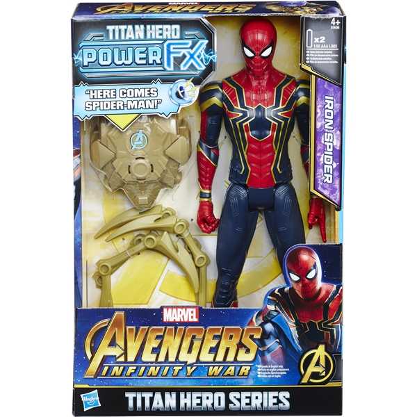 Avengers Titan Hero Power Pack Spiderman - Actionfigurer - Marvel ...