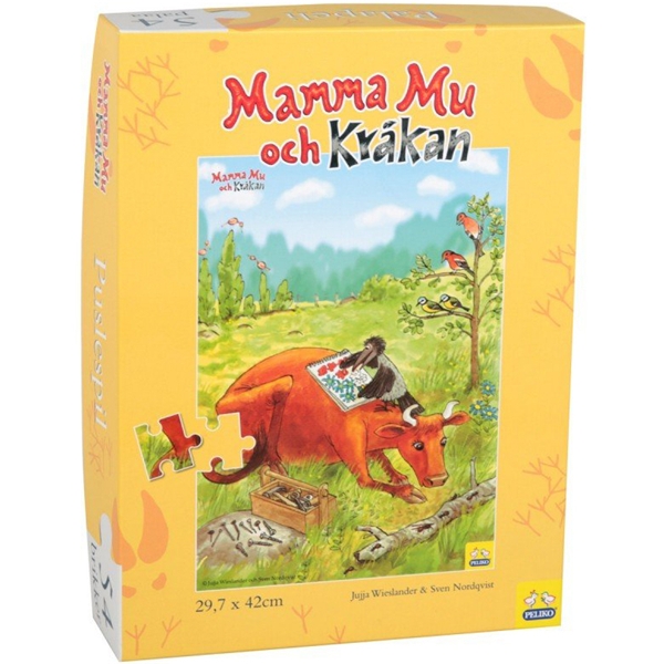 Mamma Mu A3 Pussel 54 Bitar - Mamma Mu - Peliko | Shopping4net