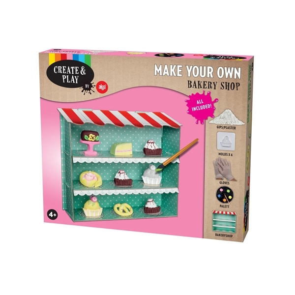 Create and Play Make Your Own Bakery Shop - Pysselset - Alga | Shopping4net