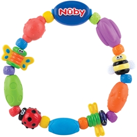 Nuby Teether Hard/Soft Bug-a-Loop - Bit & Skallra - Nûby | Shopping4net