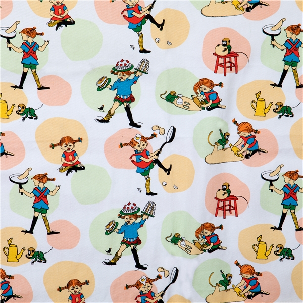 Pippi L Bakar Förkläde Pastell - Kök & Köksredskap - Pippi Långstrump ...