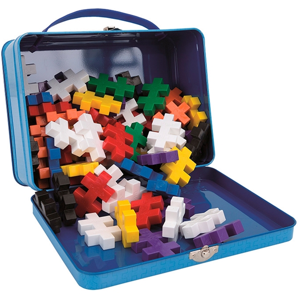 Plus Plus BIG Suitcase Metal Basic - Pysselmaterial - Plus Plus | Shopping4net