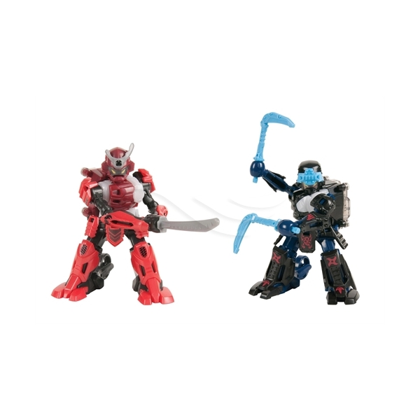 Battroborg Battle Arena Set Samurai vs Ninja - Radiostyrt - Tomy ...