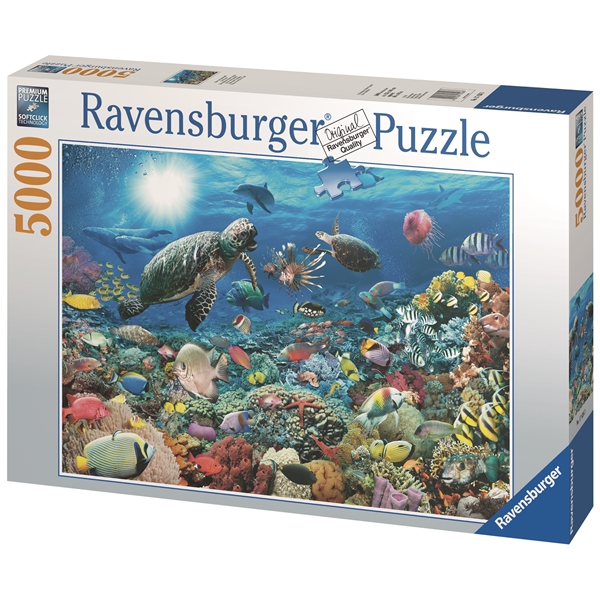 Pussel 5000 Bitar Under Ytan - 5000 bitar eller fler - Ravensburger ...