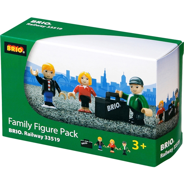 BRIO 33519 Figurpack Familj - Tåg - BRIO | Shopping4net