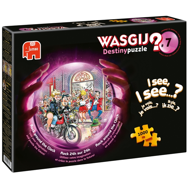 Wasgij Destiny Pussel #7 Rock Around the Clock - 1000 bitar - Jumbo ...