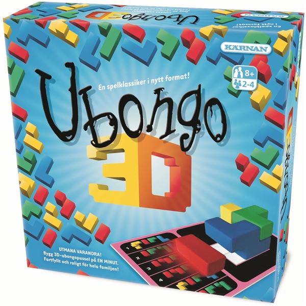 Ubongo 3D - Sällskapsspel - Egmont Kärnan | Shopping4net
